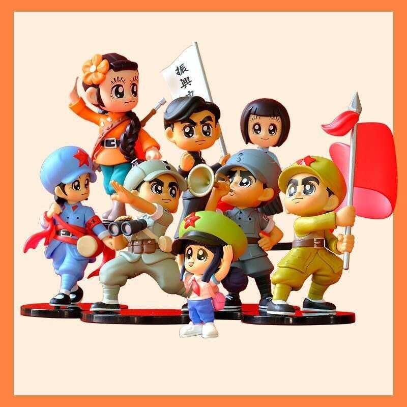 Authentic Spark A Prairie Fire Ornaments Model Garage Kit Doll Red Hand ...