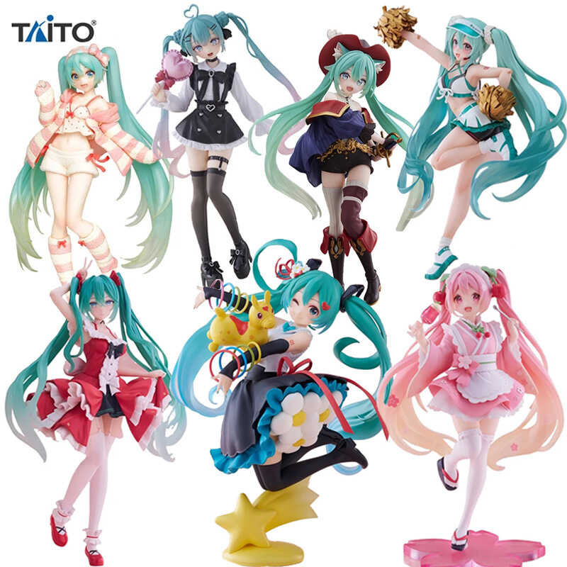 E2 In Stock Original Taito Vocaloid Hatsune Miku Action Figure ...