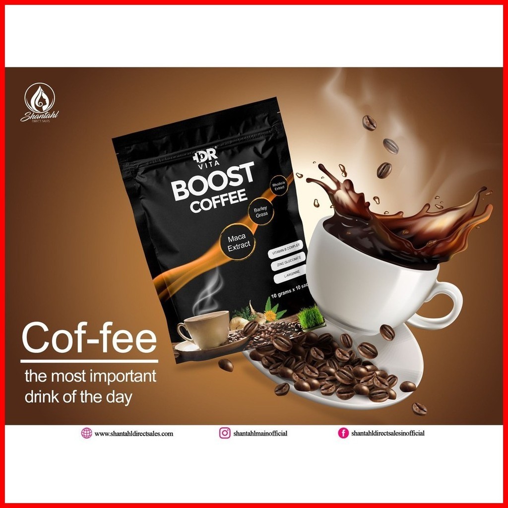 ♂ Dr. Vita Boost Coffee WITH Maca Extract /Energy BOOSTER coffee, 10 ...