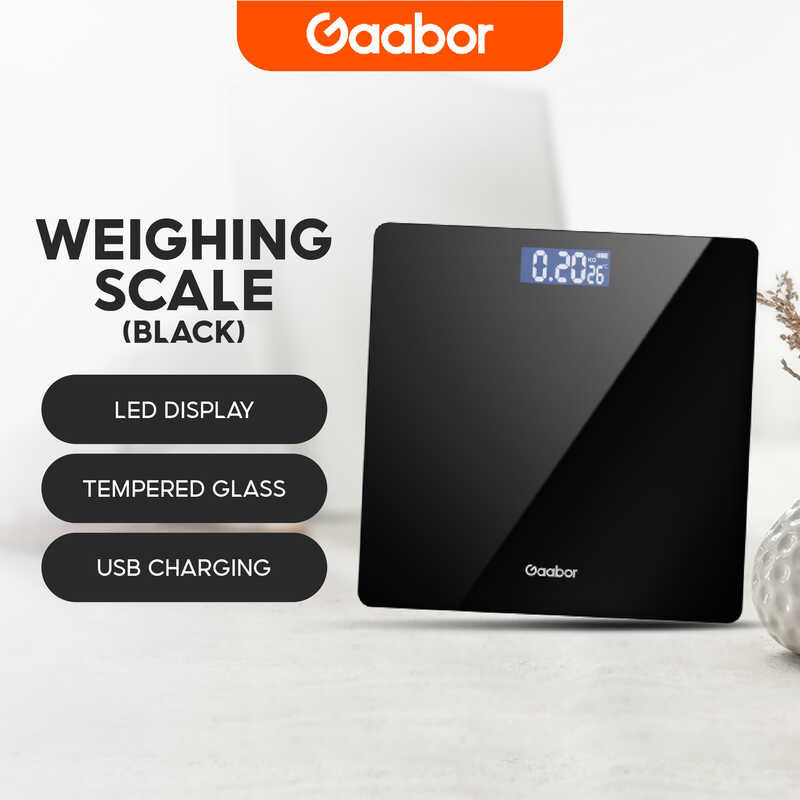2024 COD Gaabor COD Digital Weighing Human Electronic Tempered Glass ...
