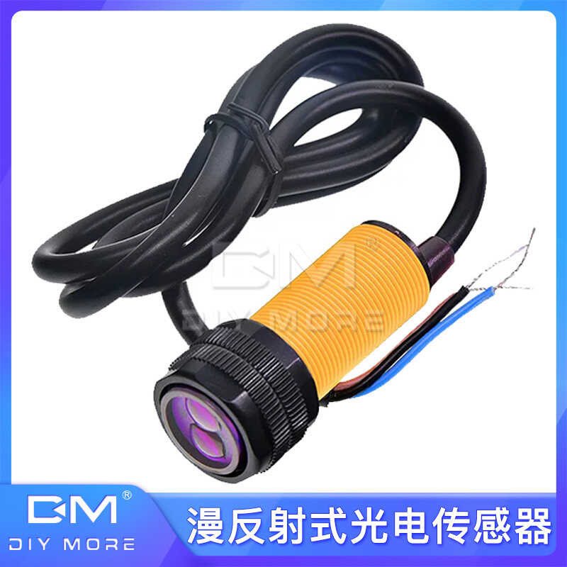 E18-D80NK obstacle avoidance sensor diffuse reflection infrared NPN induction photoelectric swi ...
