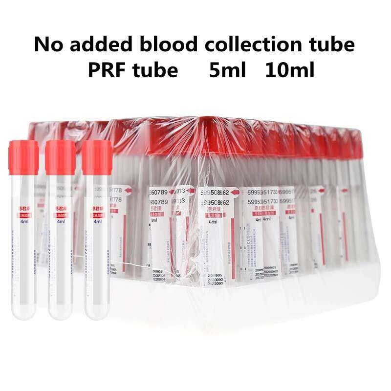 Medical Additive 50Pcs Plain No Tube Plastic Vacuum Blood Collection ...