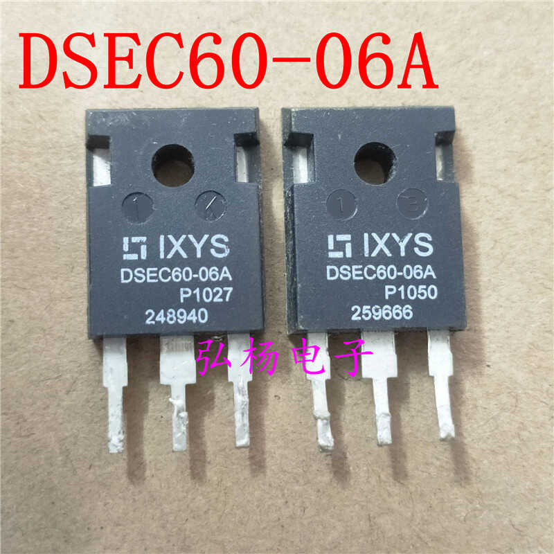 Original colour of IXYS DSEC60-06A 60A 600V rapid recovery diode as ...