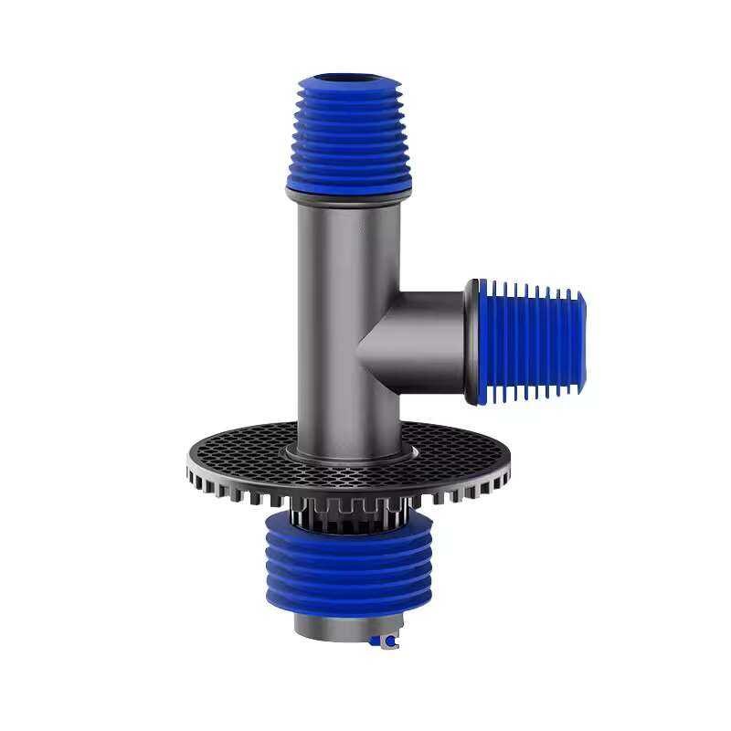 Washing machine three-way water divider, floor drain joint, docking ...