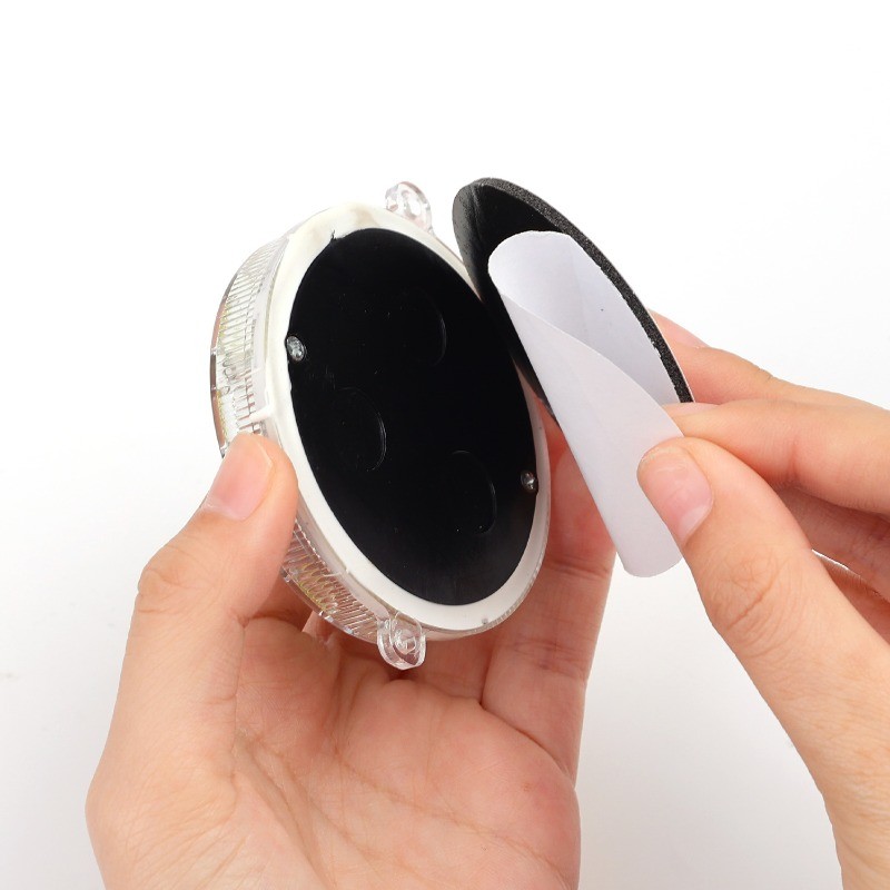 Solar LED Vehicles Warning Light - Car RGB Intelligent Sensor Flashing ...
