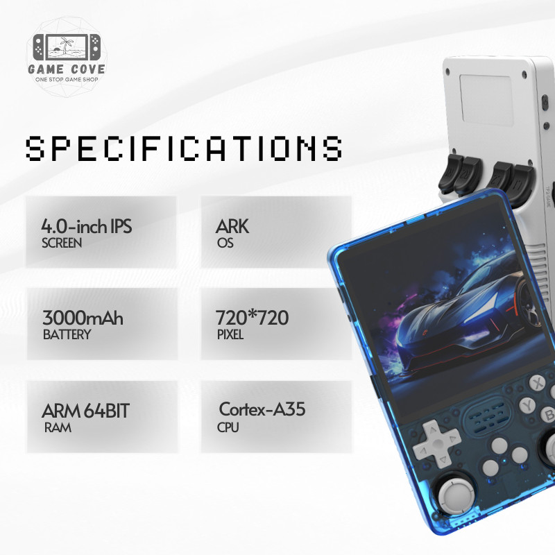 GameCove R36S Plus 4.0-Inch Retro Handheld Game Console | Shopee ...