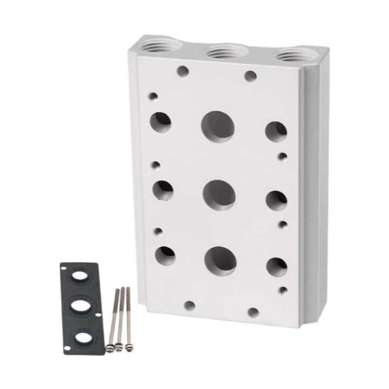 ☪ Orihinal na Yadeke 4V/5V solenoid valve base busbar plate 100M-200M ...