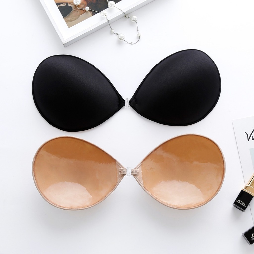 ZXYOUPING Women Silicone Breast Patch Invisible Push Up Nipple Bra ...