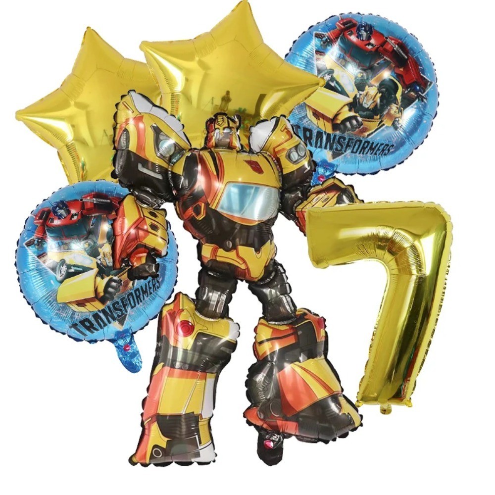 Transformers Birthday Transformation Bumblebee Optimus Prime Theme ...