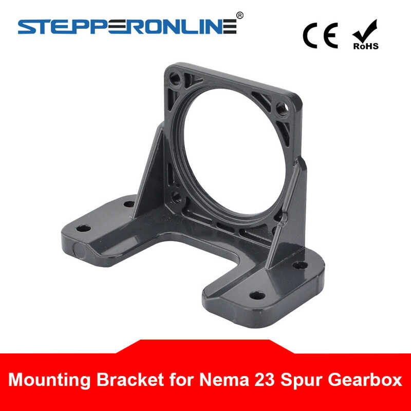 Nema 23 Mounting Bracket Alloy Steel Para Sa Nema23 Spur Gearbox Geared ...