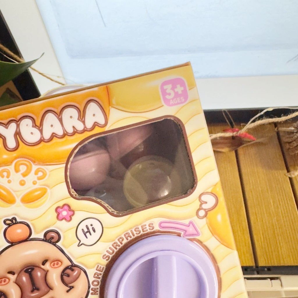 6 pcs Capybara Gashapon Machine Blind Box Cute kapibara Doll egg toys ...