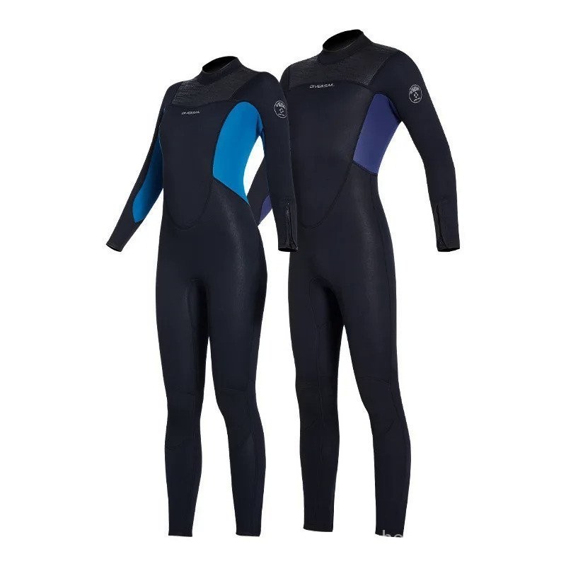 Men Women 3MM Neoprene Wetsuit Full Body Diving Suit Scuba Spearfishing ...