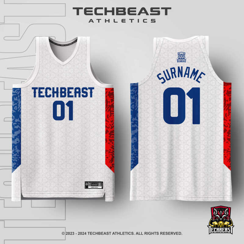 Champion Full Sublimation Basketball Jersey Techbeast ( CUSTOM NAME + NUMBER ) | Shopee Philippines