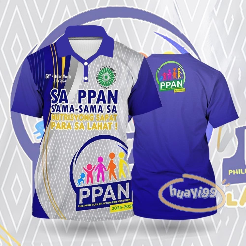 Nutrition Month 2024 Official-Themed PPAN nutritionist T-Shirt Full ...