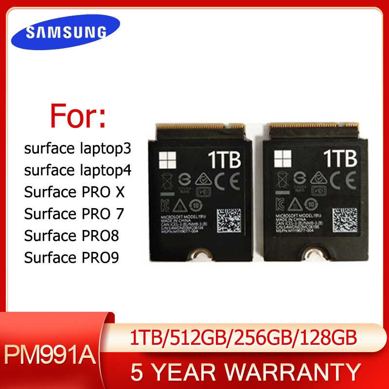 Original Samsung PM991A 1TB 512GB 256GB 128GB 2230 SSD Internal PCIe 3.0x4 M.2 NVMe Solid State ...