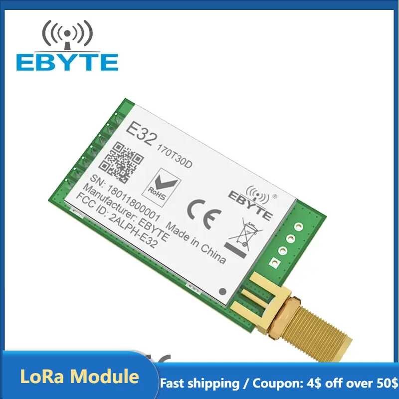 170Mhz Long Range 8Km Wireless Transceiver Transmitter Receiver Rf Module EBYTE E32-170T30 ...