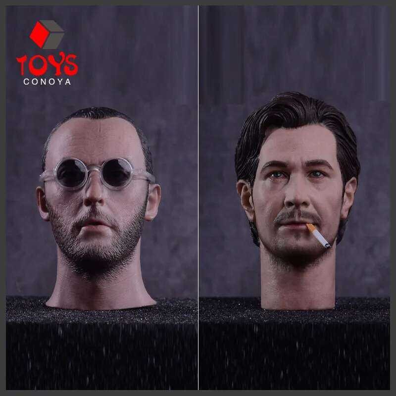 TOP TOYS Top001 Top002 1/6 Male Soldier Jean Reno Head Carving Model ...
