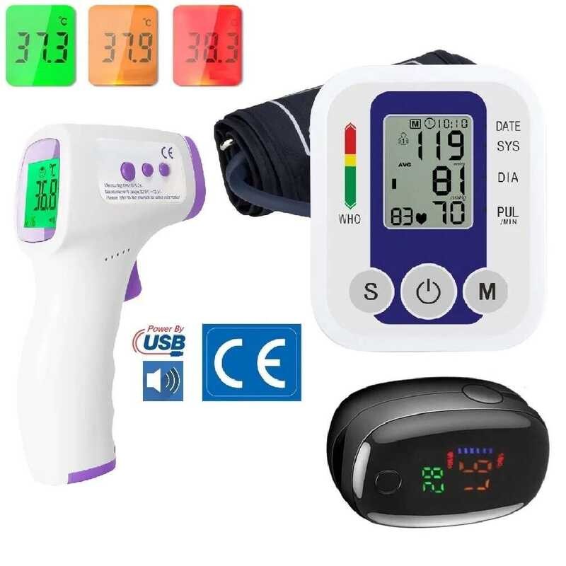 Digital Arm Blood Pressure Test Kit Cuff Sensor Monitor BP Automatic ...