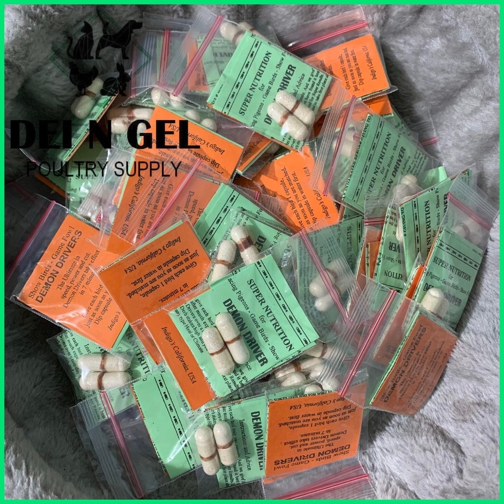 Demon Drivers Show birds - Game fowl (1 PACK / 2 CAPSULES) | Shopee ...