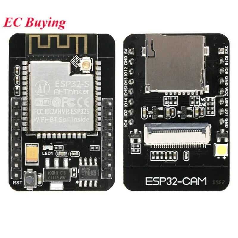 Esp32-Cam Wifi Module Serial To Wifi Development Board Ov2640 Camera ...