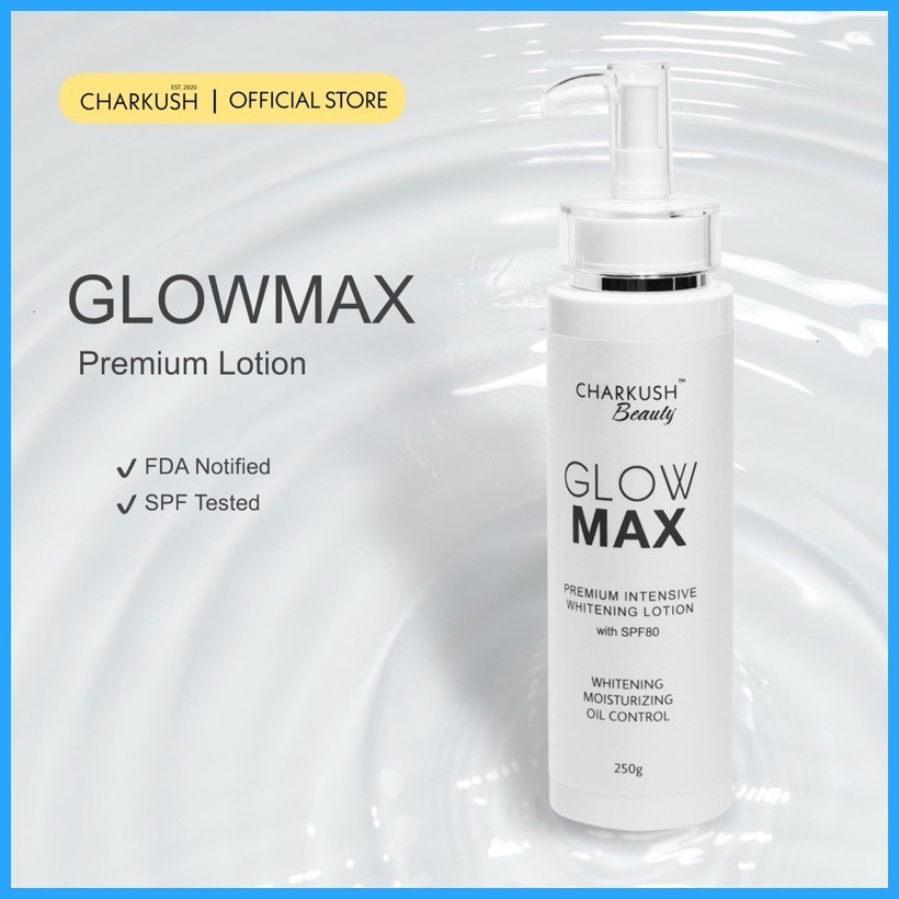 ¤ ⊕ Charkush Beauty GLOWMAX Premium Intensive Whitening Lotion | 250ml ...