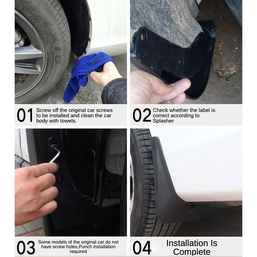 ∇ GEELY OKAVANGO Mud Guard Mudguard Mud Flaps Okavango Accessories ...