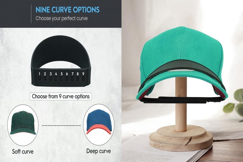 [In Stock] Visor Bender for Hats Hat Brim Curver Easy Snap-on Hat Brim ...