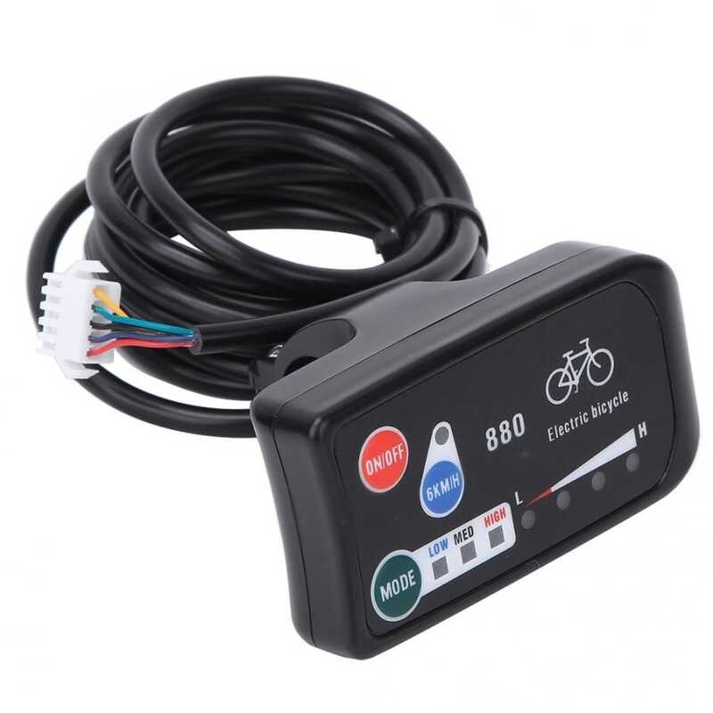 KT- LED880 Electric Bicycle Control Panel Meter E- bike Computer ...