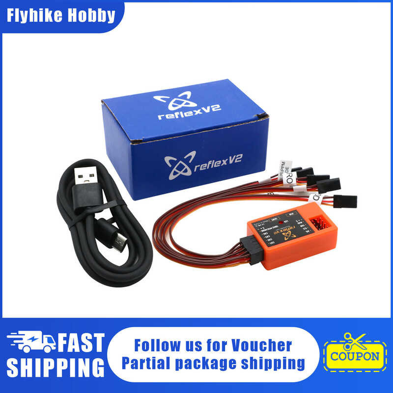 V2 Flight Reflex Controller Gyro Stabilizer Remote Control RC Aircraft ...