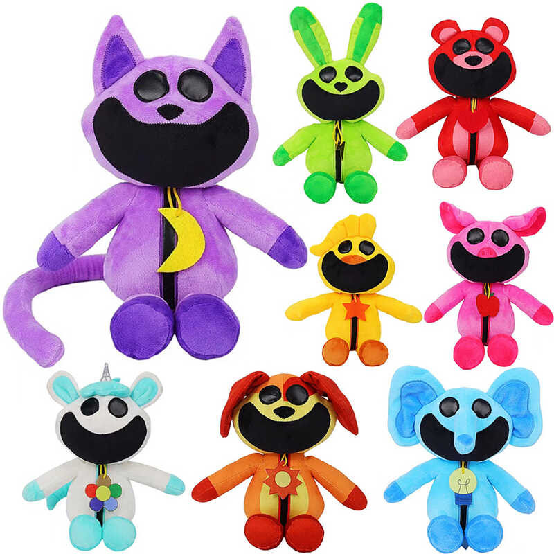 Smiling Critters Plush Toy Smiling Critters Cat Nap Caat Accion Doll ...