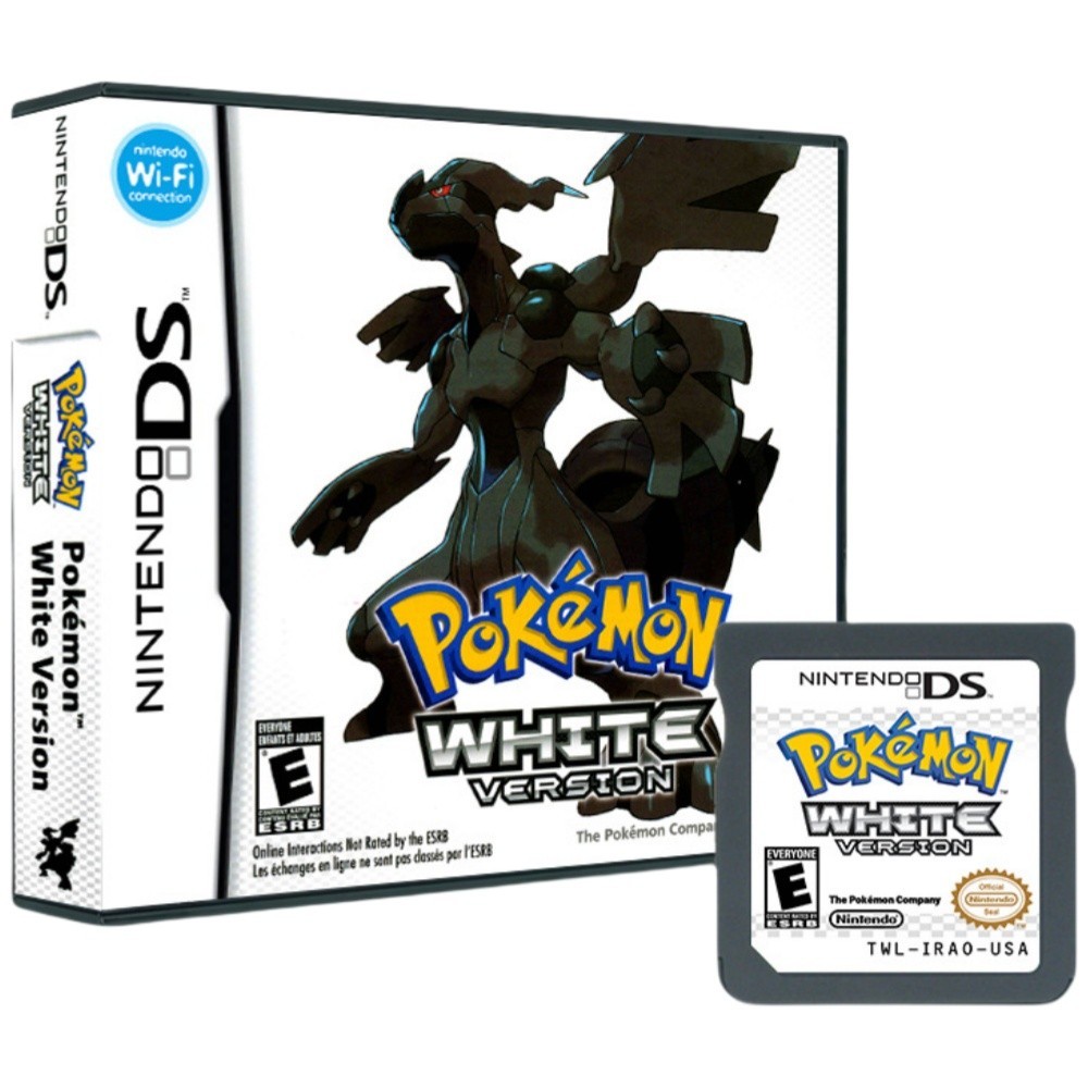 NDS Game card Pokemon Single Card Black boxed Pokemon US English Game ...