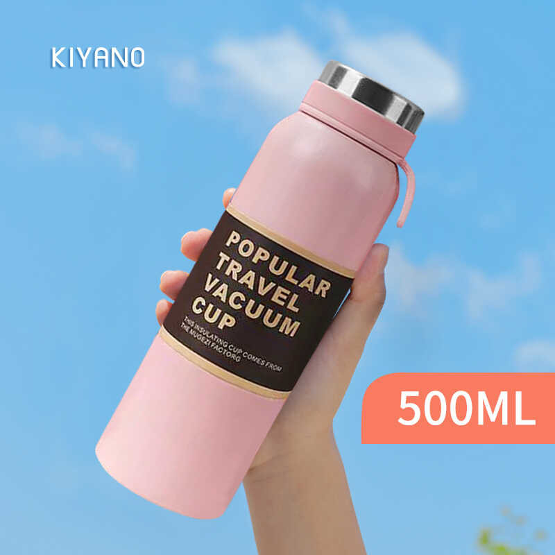 thermos tumbler mainit at malamig Flask 500ml Stainless Steel para sa ...