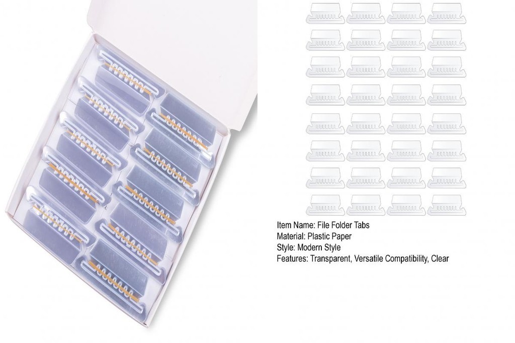 {BIG} Hanging Folder Labels File Folder Tabs Organize Your Files with ...