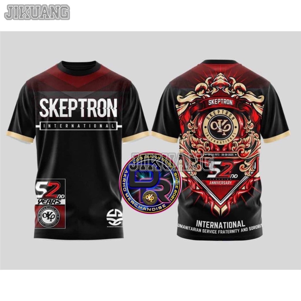 AKP 1973 Alpha Kappa Rho 52th New Design Anniversary skeptron Clothing ...