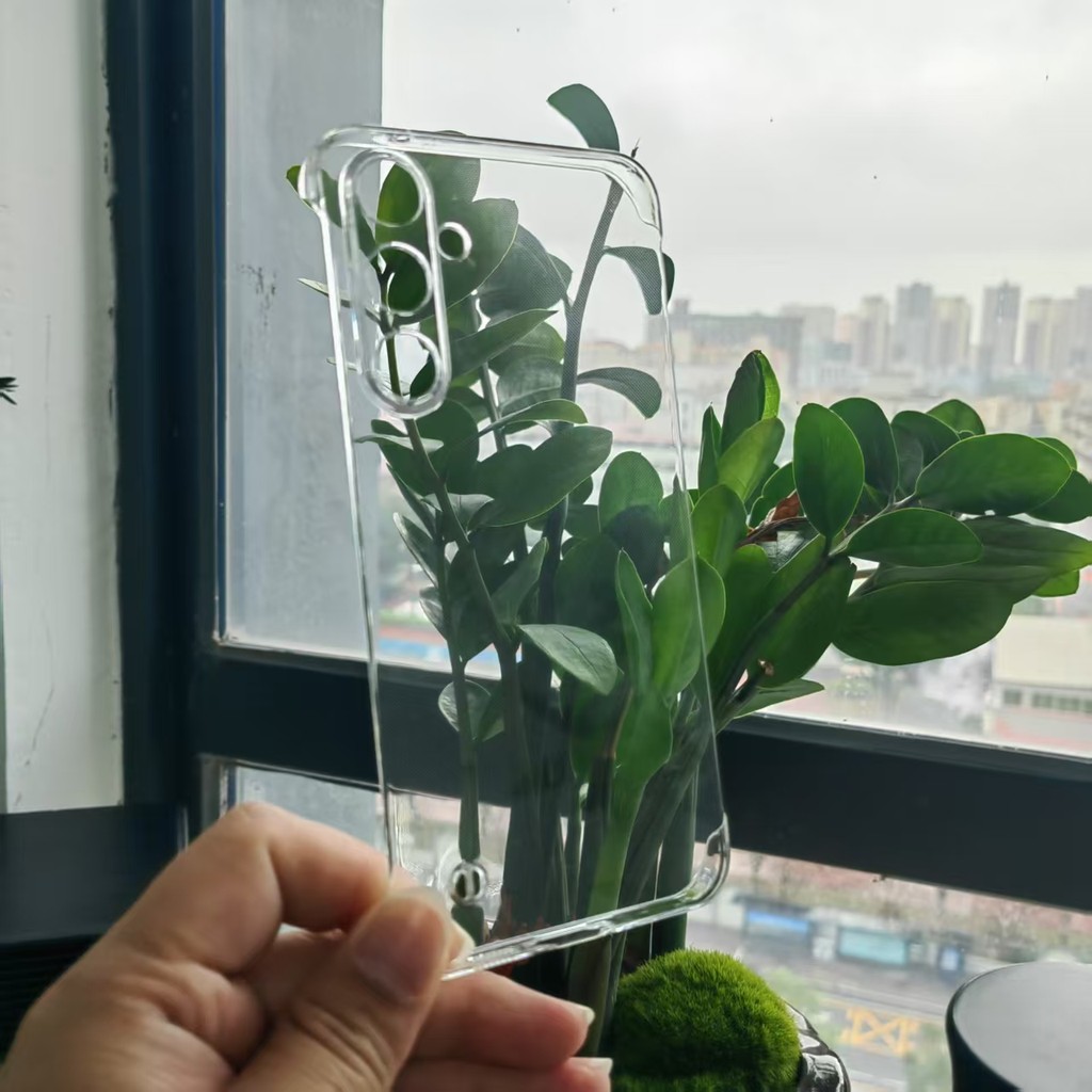 Ultra Thin Frameless Hard Transparent Crystal Phone Case Cover For Samsung A55 A34 A54 A15 A14 ...