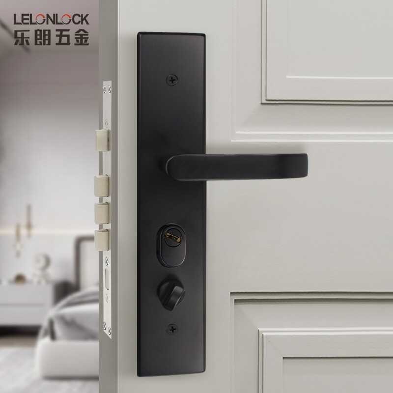 Stainless steel 304 anti-theft panel set, black universal household ...