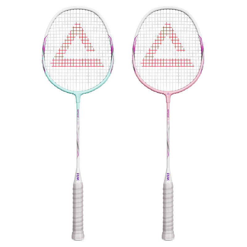 Peak badminton racket with carbon fiber, ultra light and high aesthetic ...