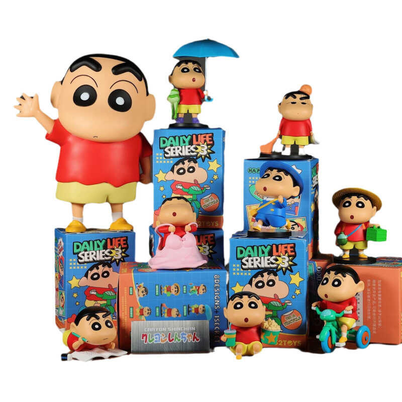 Crayon Shin chan blind box daily series, peripheral figurines, cute ...