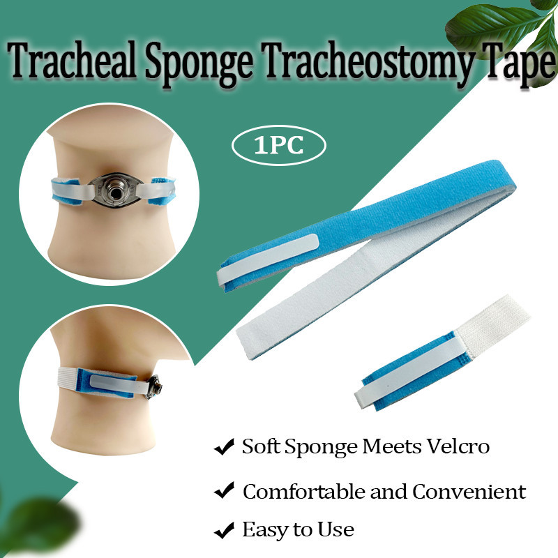 Sponge Tracheotomy Catheter Fixation Belt Tracheal Strap Holder Medical ...