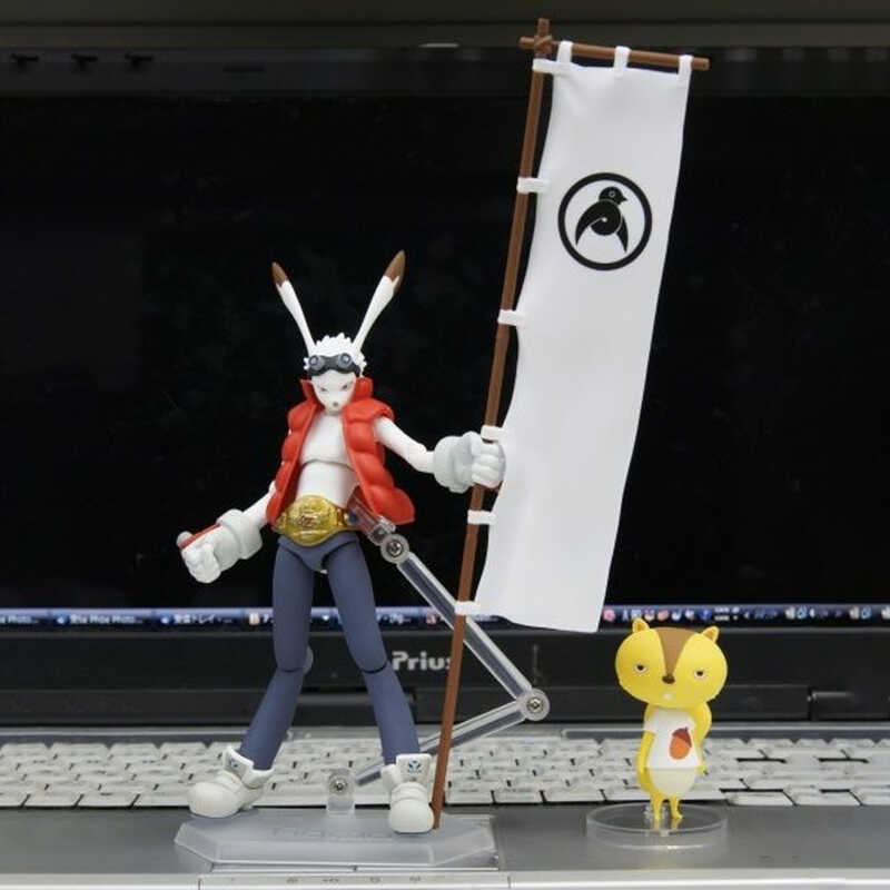 0 Summer Battle Figma 081 Fighting King Rabbit King Kazma Mobile Doll ...