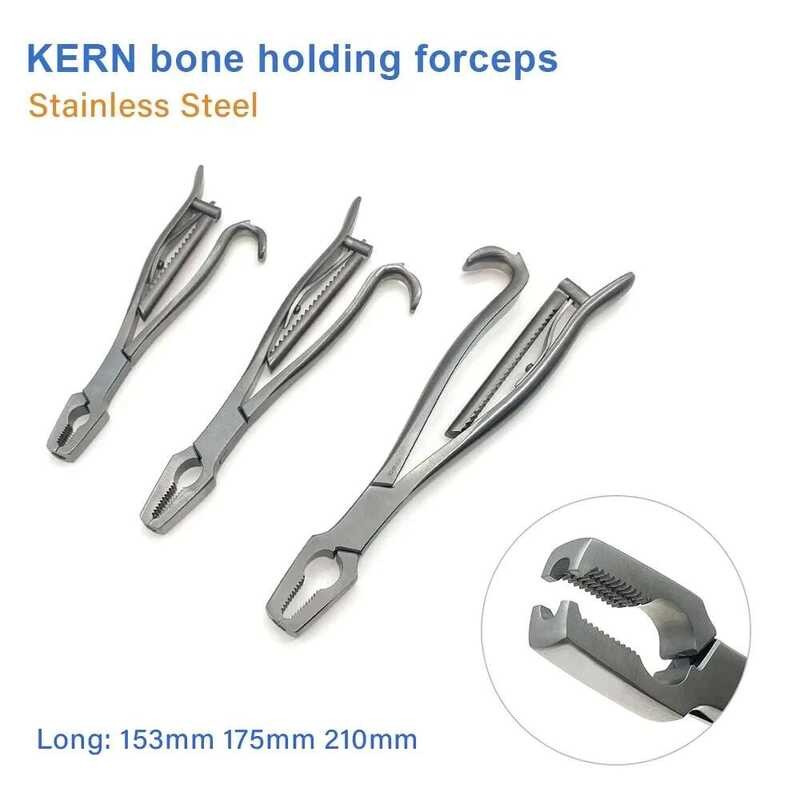 KERN Reduction Stainless Bone Forceps Sciatic Three Types Bone Holding ...
