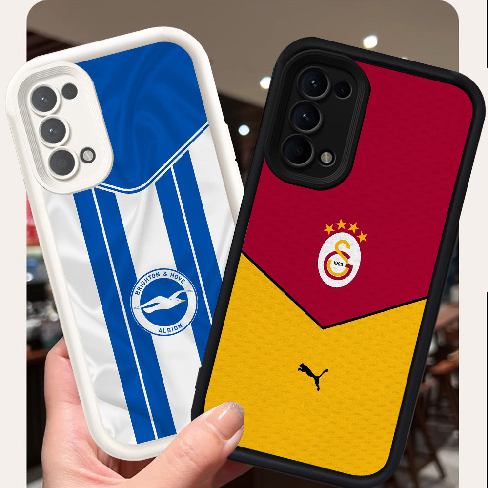 Casing For OPPO A52 F19 A92 F19s A72 A95 Silicone Case H-73 football ...