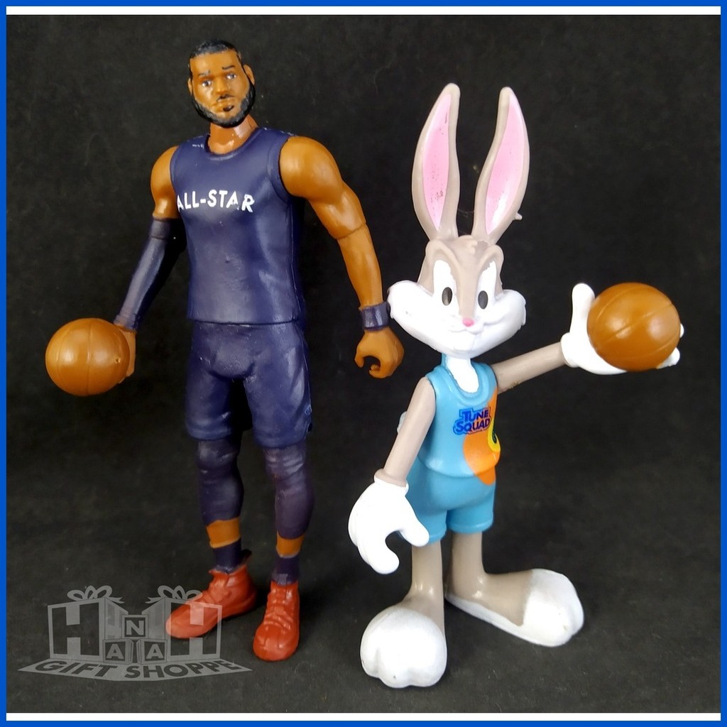 SPACE JAM Figure Sets / Cake Toppers (Lebron James Bugs Bunny Marvin ...