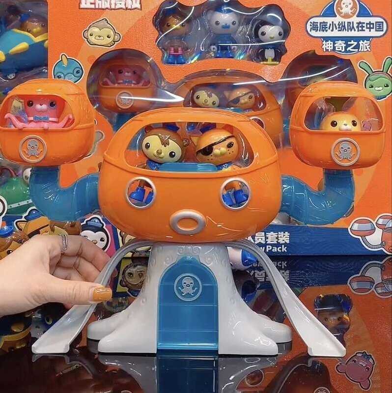 Big Octonauts Models Octo Pod Play Set Boat Submarine with Figures Hot ...