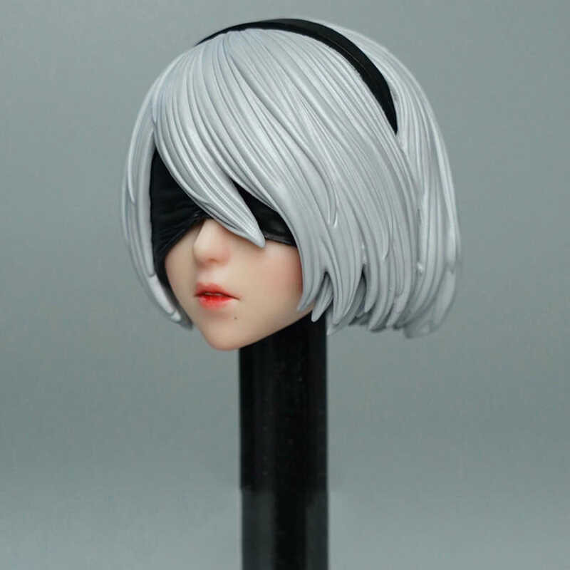 Toys Park Tp001 1/6 2B Head Sculpt Nier:Automata Female Head Carving ...