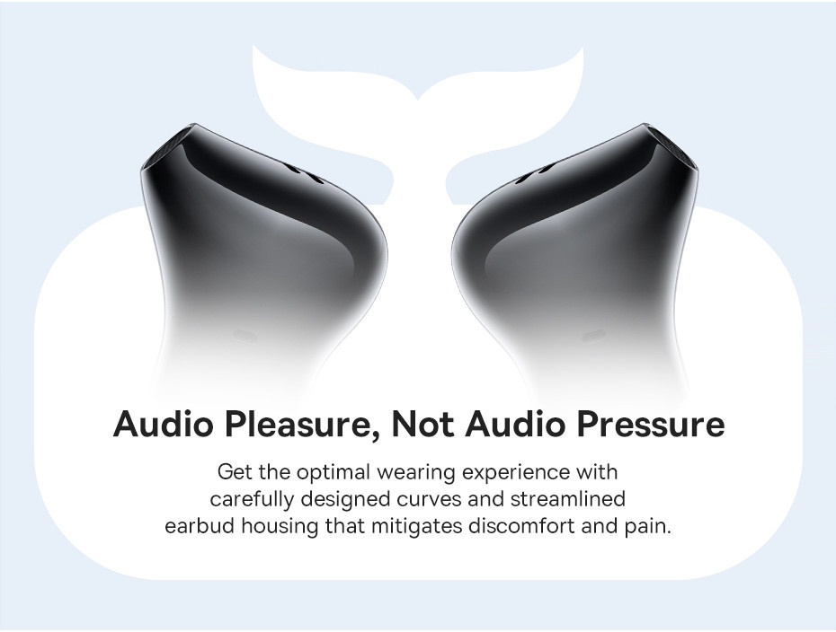 Baseus Bowie E11 TWS Earphones Bluetooth 5.3 Earbuds in-Ear True ...