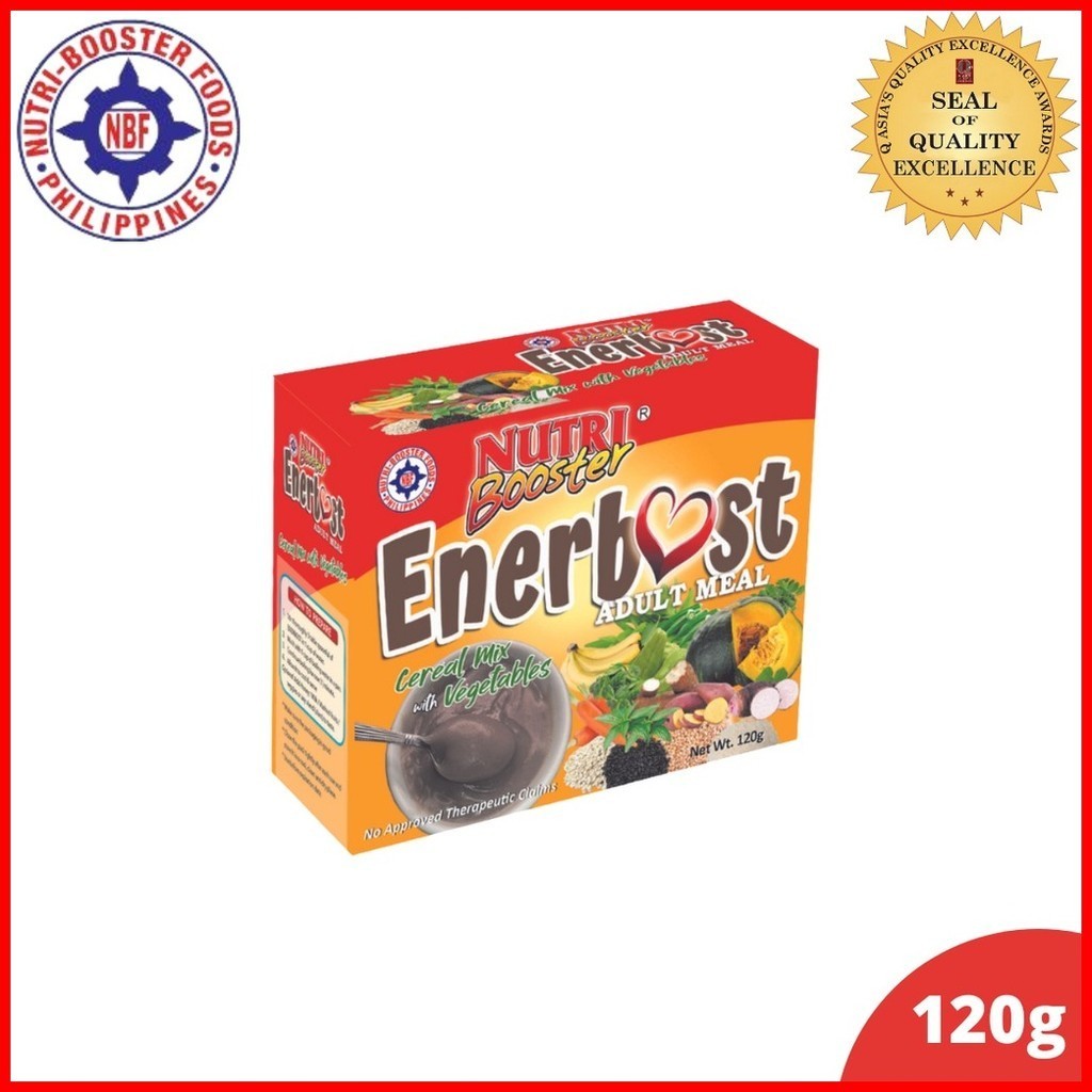 NUTRIBOOSTER ENERBOST Adult Meal, Cereal mix with vegetables 120g ...