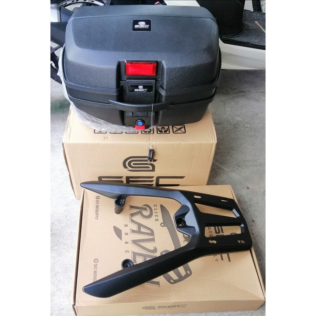 ORIGINAL SEC 42 LITERS BOX W/ BACKREST AND TOP RACK ORIGINAL SEC RAVEN ...