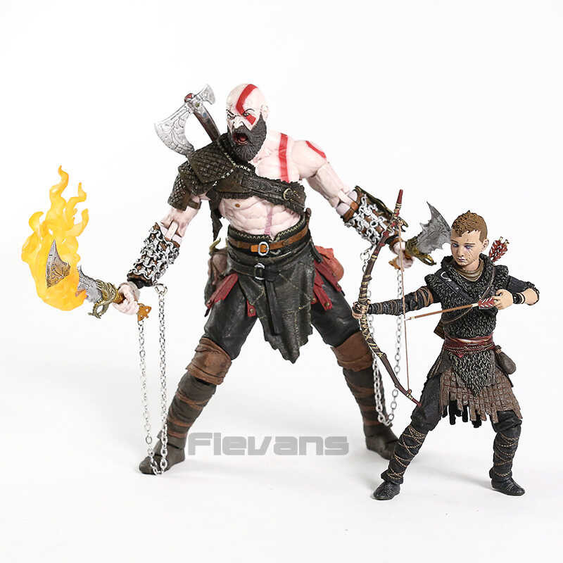 5 Ang Diyos Digmaan Mga Kratos & Atreus Ng NECA Figure PVC Toys ...