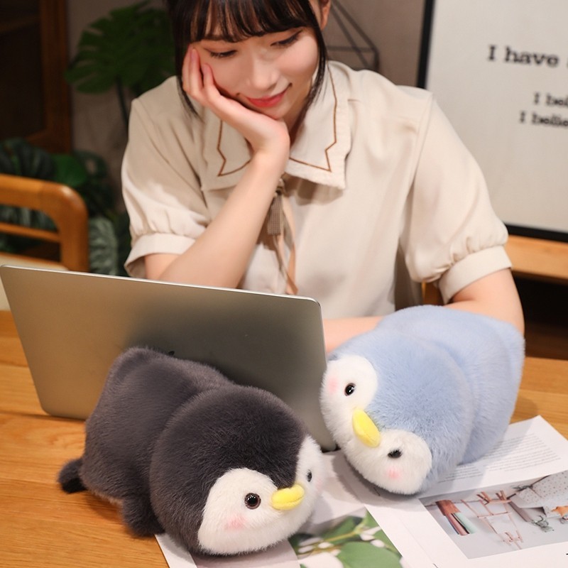 Reversible Anime Plush Toy Funny Creative Panda Turn Into Penguin ...